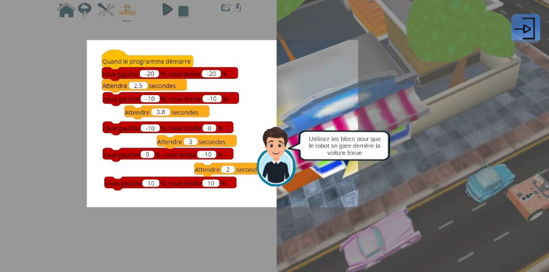 Miranda Academy Logiciel d'apprentissage Scratch et Python